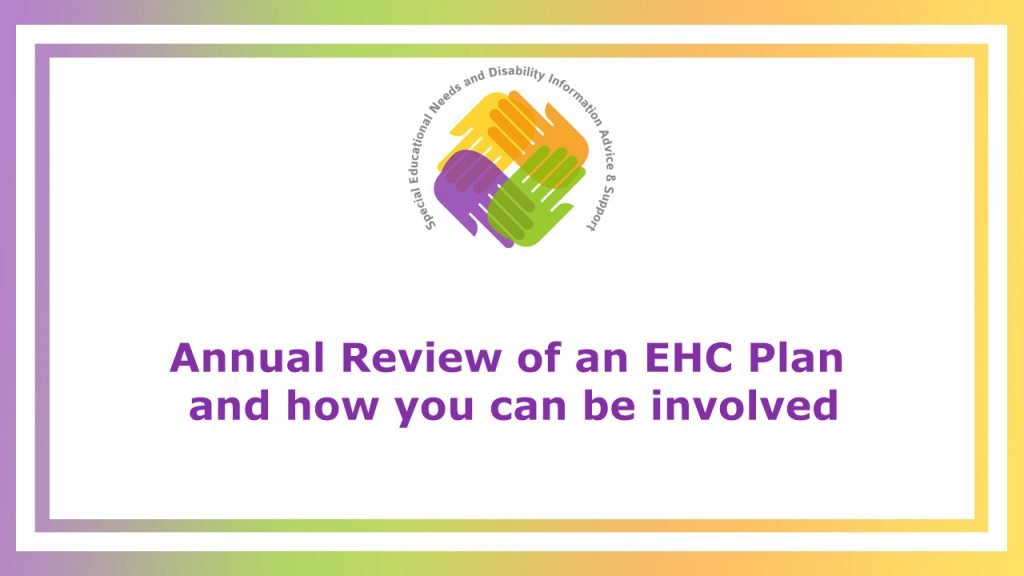 EHC needs assessment: Process - Southampton SENDIASS